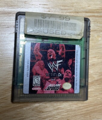 WWF Attitude (Nintendo Game Boy Color, 1998) | eBay
