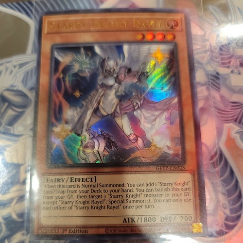 YUGIOH! Starry Knight Rayel, GFTP-EN028, Ultra Rare, 1st Ed. | eBay