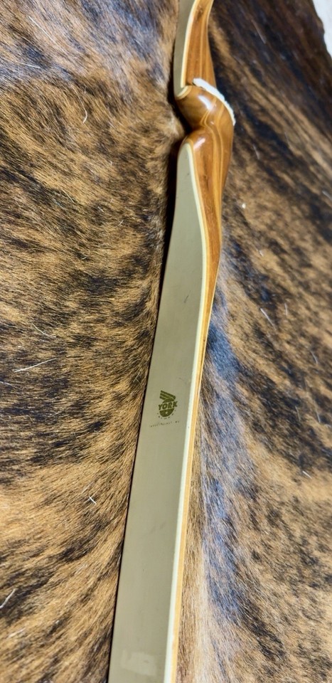 York Archery Vintage Crest Recurve Bow Left Hand 49#at 28 In. | eBay