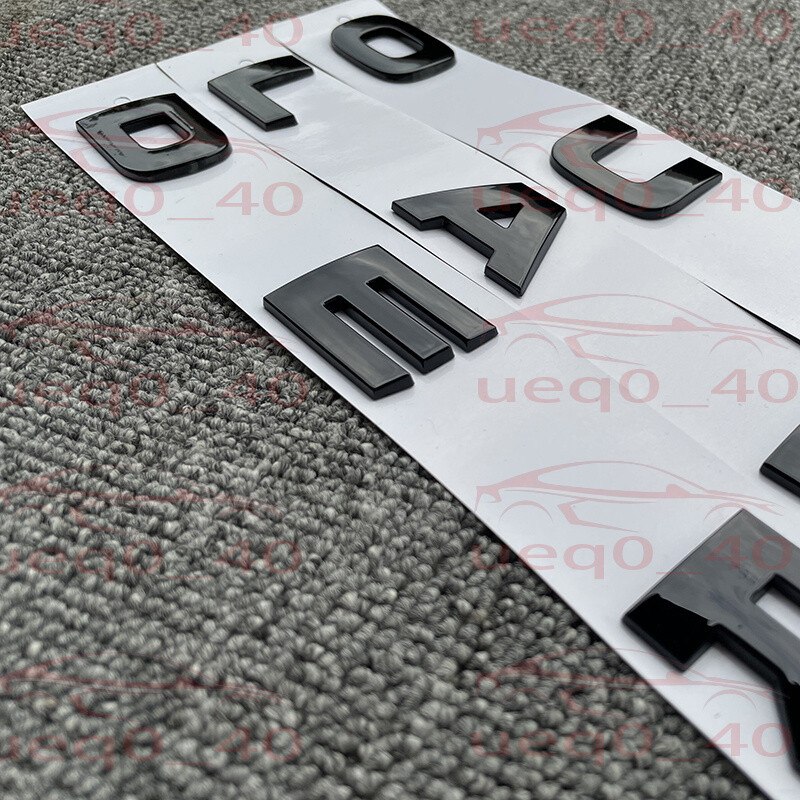 Fits For Mitsubishi 2023-2024 Outlander Hood Letter Badge Nameplate ...