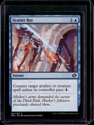 Scatter Ray - 61 - BRO - NM - MTG Magic the Gathering | eBay
