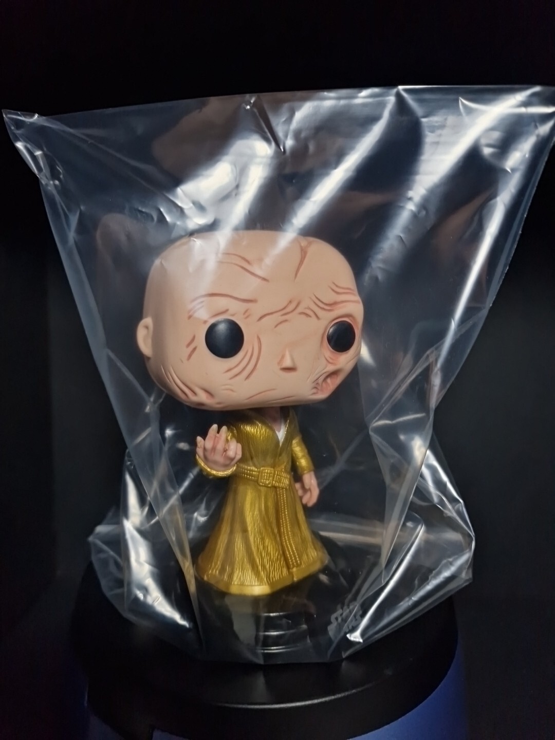 Rare Star Wars Supreme Leader Snoke Funko Pop! Vinyl Bobble Head Figure ...