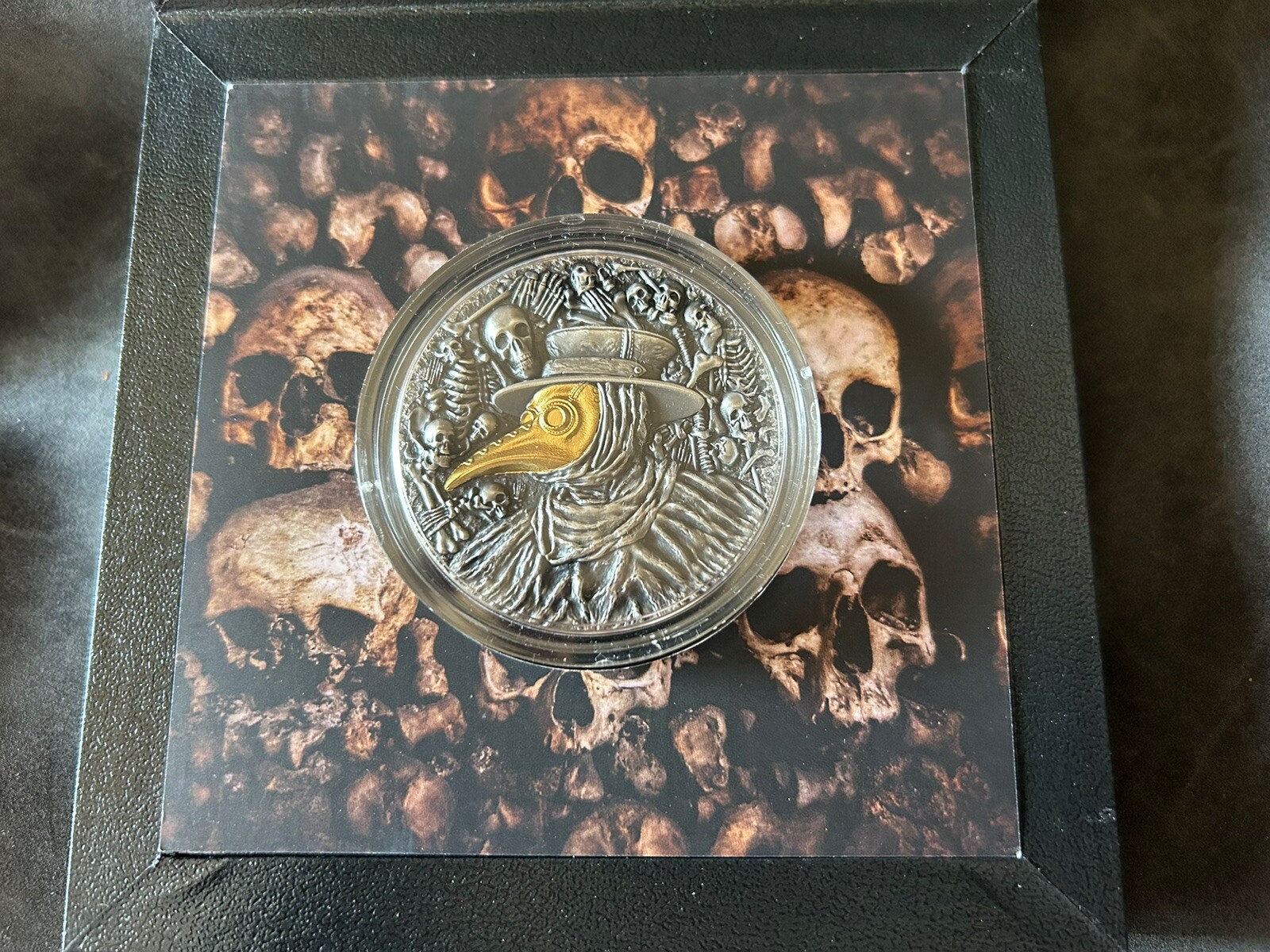 Mask of Plague Doctor 2 oz Antique finish Silver Coin $5 Niue 2019 | eBay