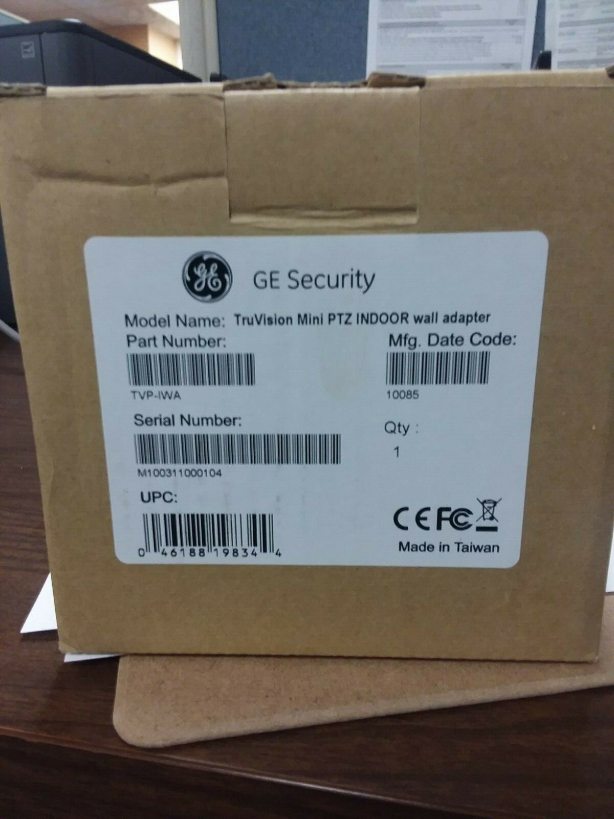 TruVision Mini PTZ Indoor WALL ADAPTER TVP-IWA | eBay