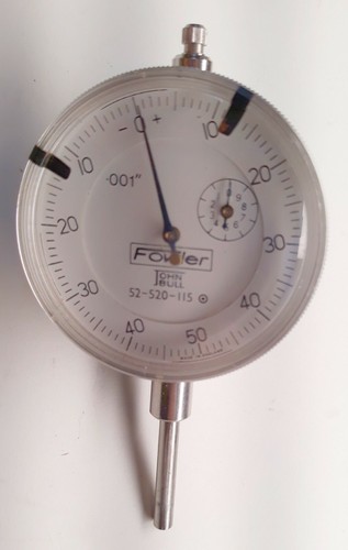 Fowler 52-520-115 Dial Indicator John Bull .001" | eBay