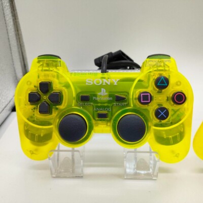 Duty Free! SONY PlayStation 2 Controller DualShock 2 Lemon Yellow SCPH ...