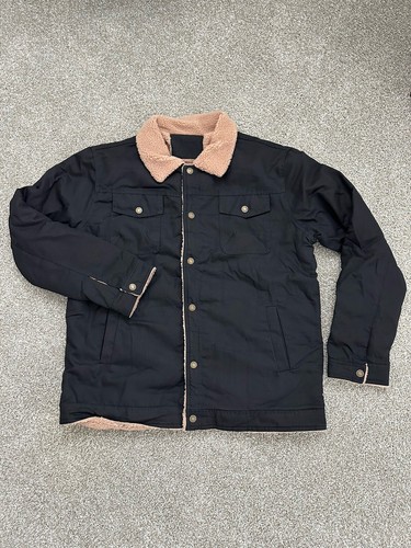 Mens Temu Black Jacket Size Medium | eBay