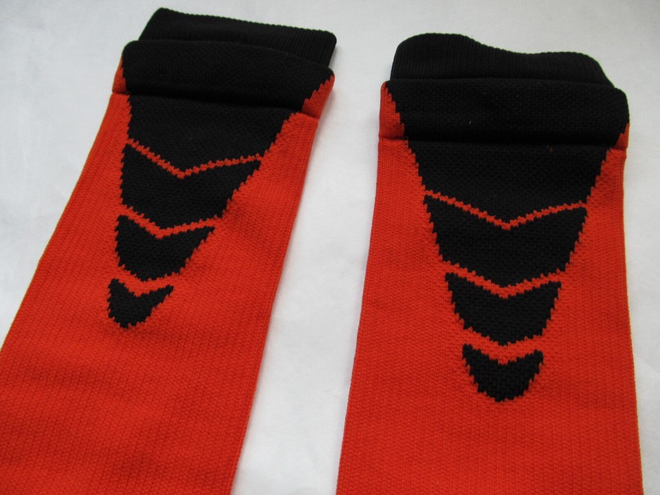 NIKE OSU Beavers Elite Vapor Crew Football Socks L XL DRI-FIT Oregon ...