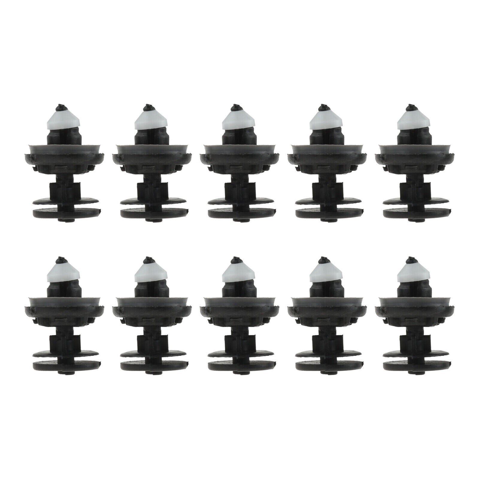 Nylon Plastic Push in Rivets for Ford For Focus Door Trim Panel 10 Pcs ...