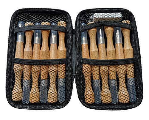 Hardwood Carving Tools Kit AISI-07 Carbon Steel Graver Set for ...
