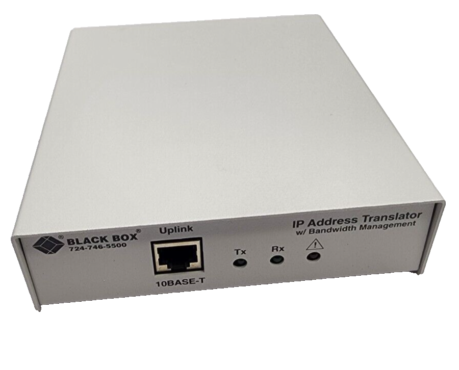 BLACK BOX LR0051AE IP ADDRESS TRANSLATOR w/BANDWIDTH MANAGEMENT *C3 | eBay