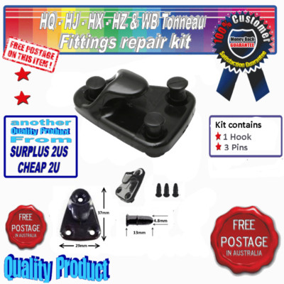 HQ HJ HX HZ WB Ute -Tonneau Cover Hook and Pins - Genuine Aussie seller ...
