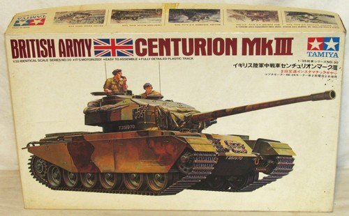 Tamiya #MT 130 British Army Centurion Mk III (Motorized) 1:35 Open Box ...