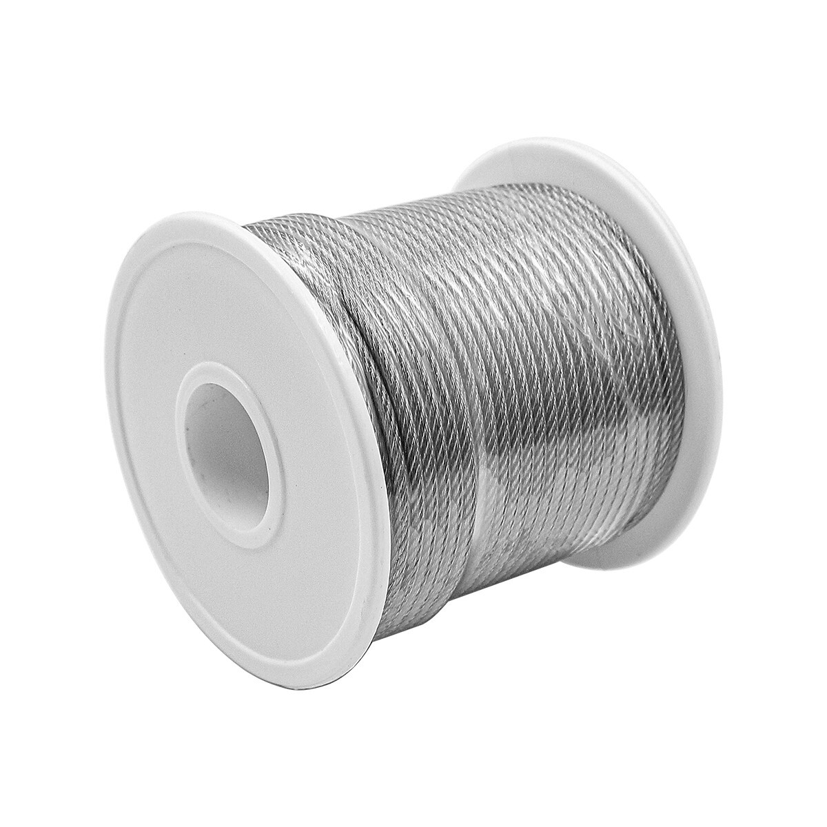 30m 2mm Wire Rope Kit PVC Coated Stainless Steel Metal Cable Plants ...