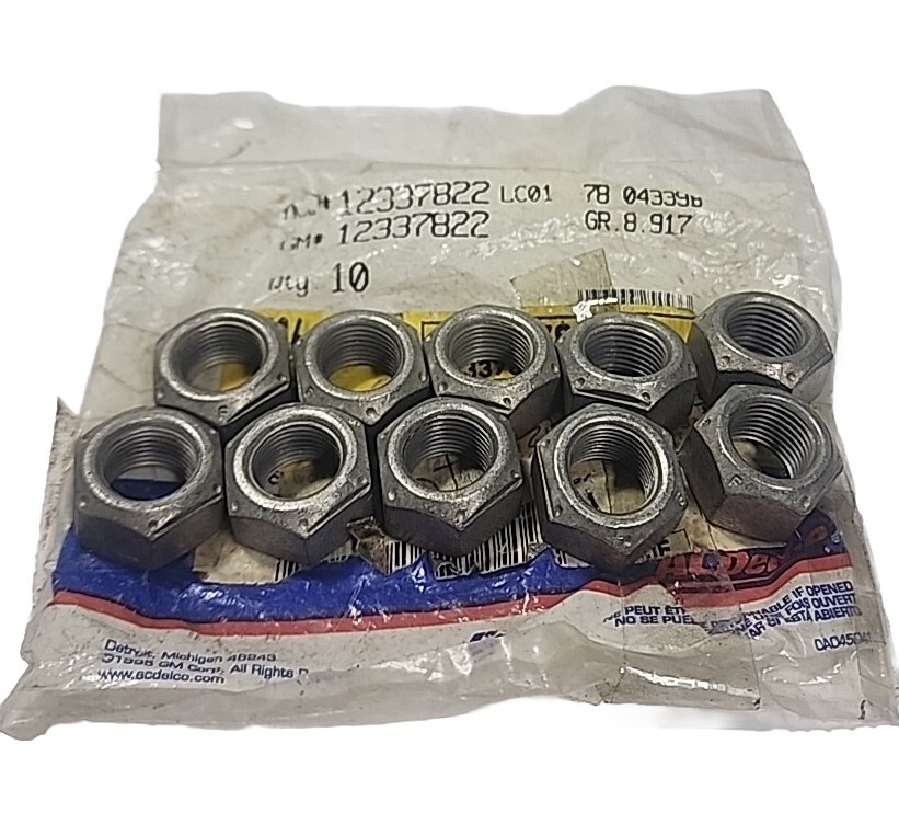 For Chevrolet Blazer, C10, Suburban ( 10 Pieces ) Rear Axle shaft Nut ...