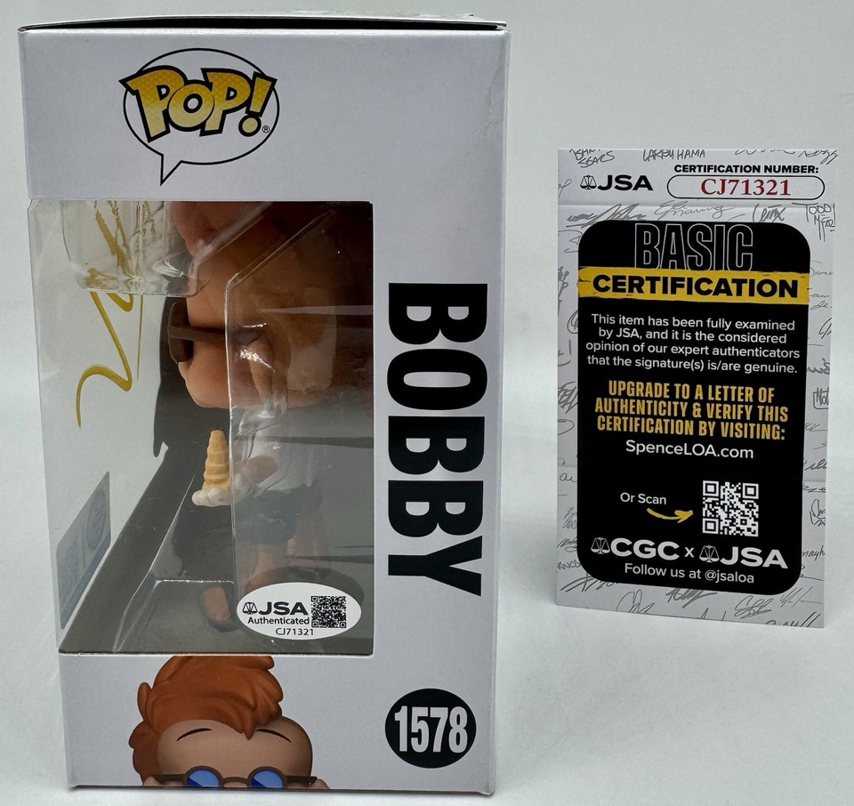PAULY SHORE HAND SIGNED AUTOGRAPH "BOBBY" A GOOFIE MOVIE FUNKO POP +JSA ...