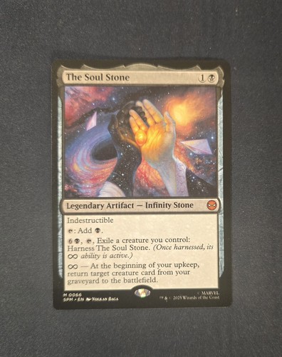 The Soul Stone 0066 MTG Magic The Gathering Marvel's Spider-Man *Mythic ...