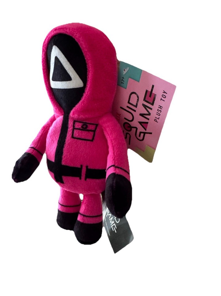 Masked Guards Pink Guards Triangle - Netflix Squid Game Toy 8-inch NEW ...