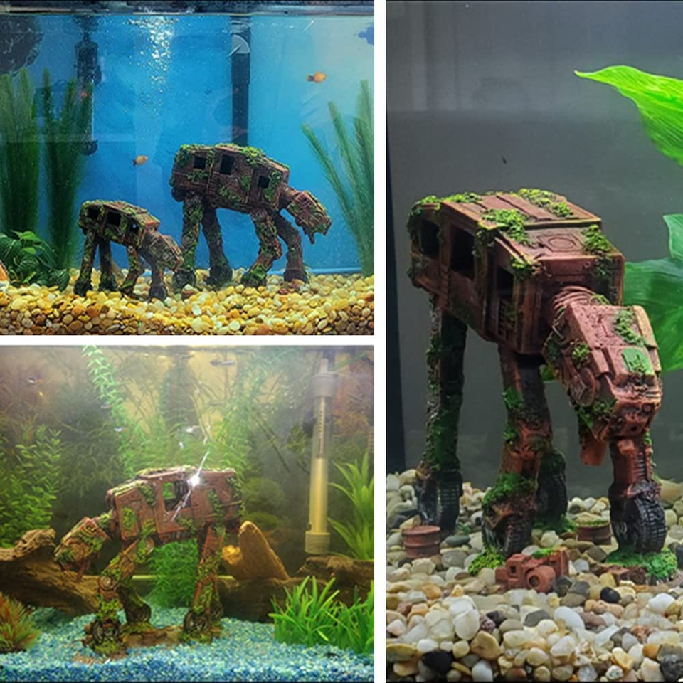 Fish Tank Decorations Star Wars Aquarium Accessories Small to Large ...