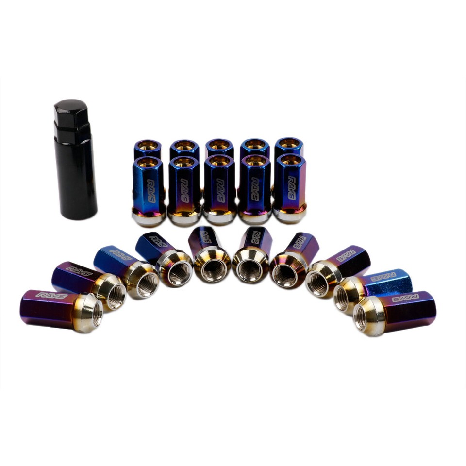 M12x1.5 20pcs/set RAVS Racing Burnt Blue A7075 Aluminium Alloy Wheel ...