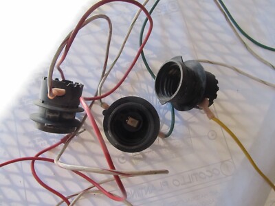 Traffic Light reflector light sockets. Set of 3. $30.00. Free Shipping ...