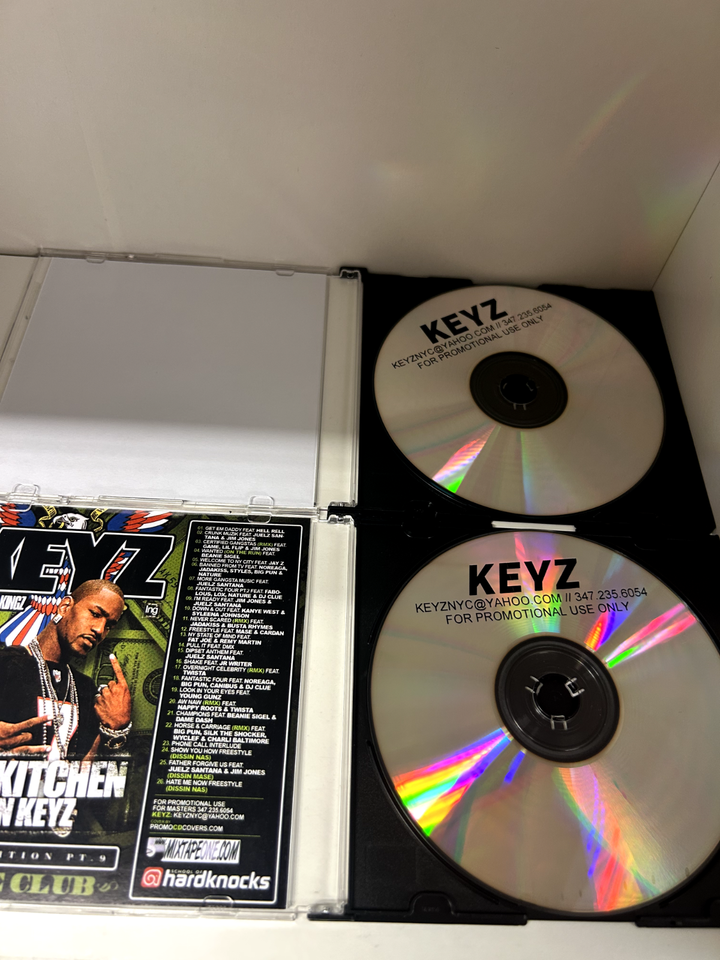 2x Rare DJ Keyz Tapemasters Inc Notorious BIG Nas NYC Promo Mixtapes ...