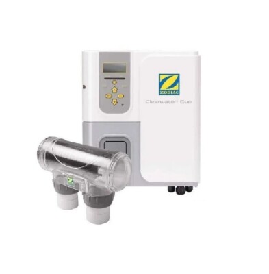 ZODIAC Clearwater Duo IQ WI-FI Salt Water / Magnesium Chlorinator 35G ...