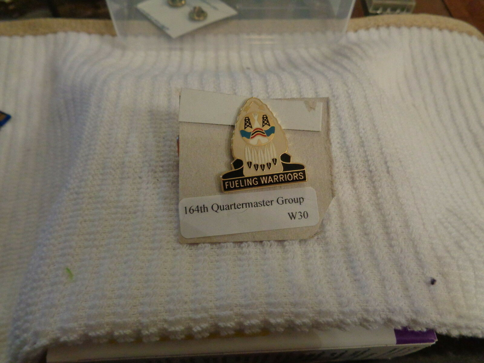 164th Quartermaster Group W30 Unit Crest, DI, DUI (DRAW#M13) | eBay