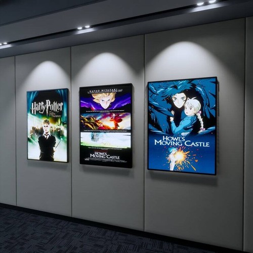 A3 ultra-thin LED movie poster light box for commercial advertising ...