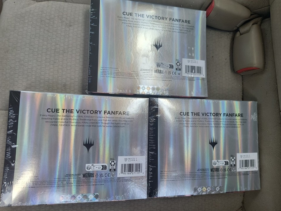 (3) MAGIC THE GATHERING MTG FINAL FANTASY COLLECTOR OMEGA BOX! In Stock ...