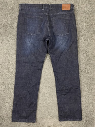 Mott & Bow Jeans Men's 38x30 Blue Slim Dark Wash Denim Stretch | eBay
