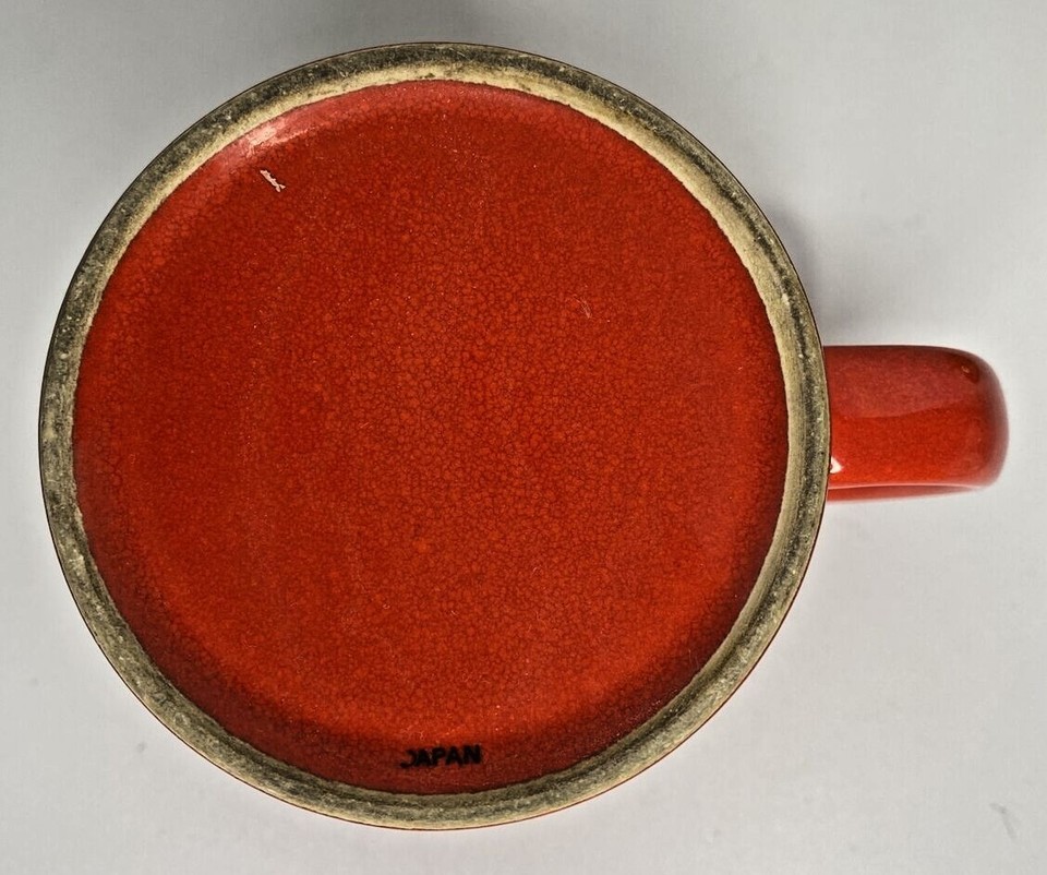 Maxwell House Instant Coffee Cup/Mug 12 oz Vtg Red/Gold 1980s Made in ...