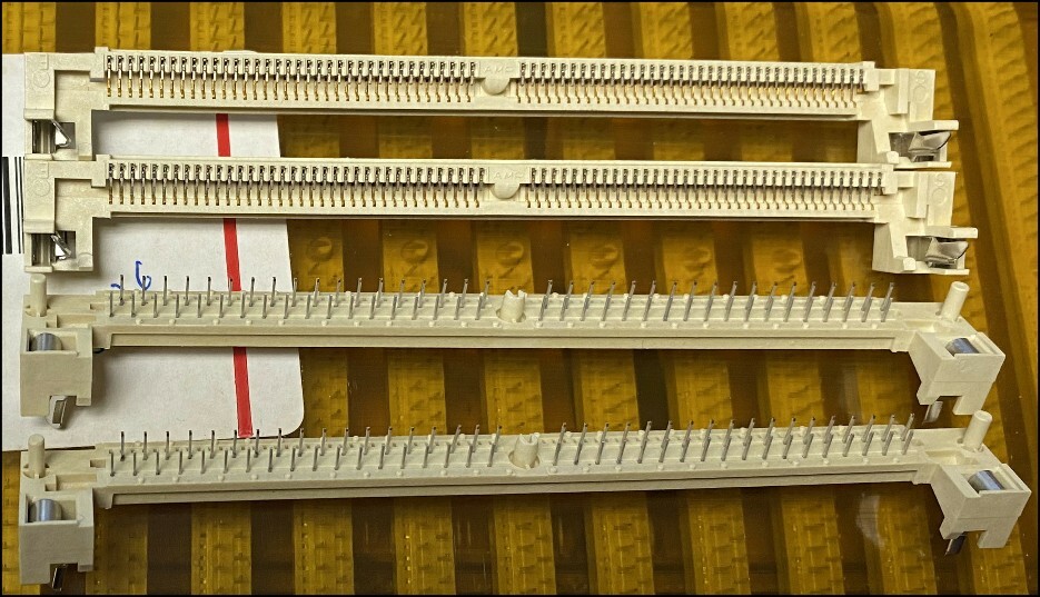 AMP 72 PIN SIMM MEMORY SOCKET 613-0072-05-002, 23 DEGREE LOT OF 4 PCS ...