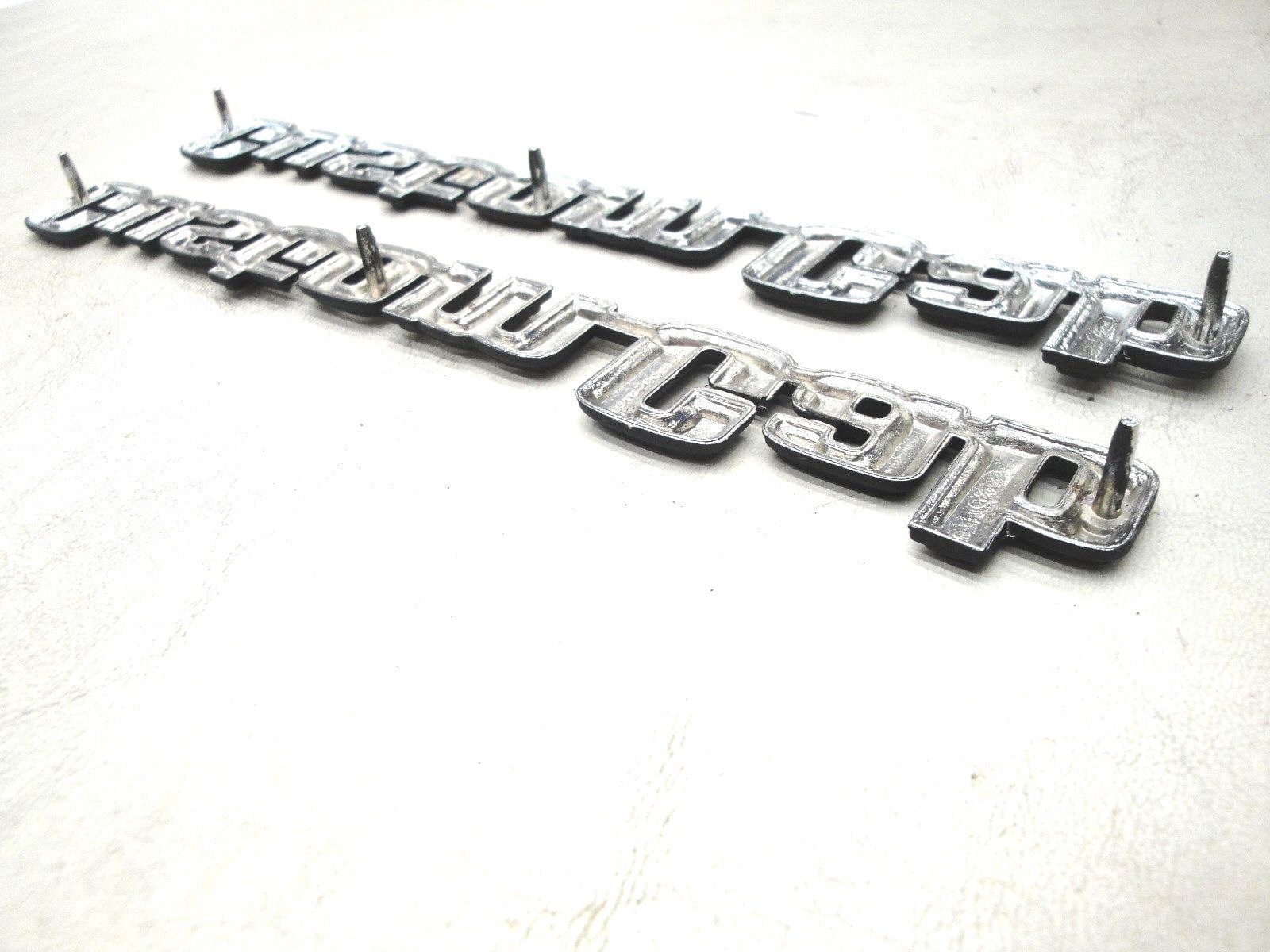 73 74 75 76 FORD TRUCK F100 F250 CUSTOM CAB EMBLEMS SCRIPT PAIR NEW | eBay