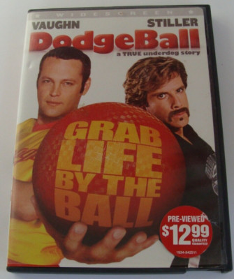 Dodgeball: A True Underdog Story (DVD 2004) Bilingual Widescreen PG-13 ...
