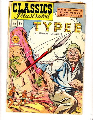 Classics Illustrated 36 (1947): Typee: Original: FREE to combine- in Fair/Good | eBay