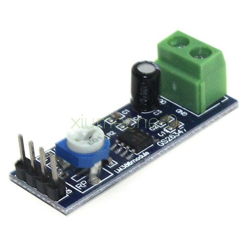 1PCS LM386 Audio Amplifier Module 200 Times 5V-12V 10K Adjustable ...