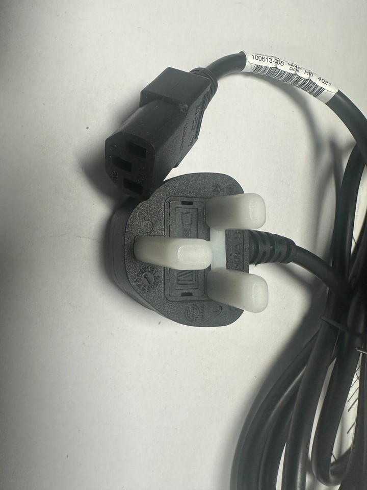 10x UK Kettle Lead 1.8M Power Lead,3 pin power cable, TV, pc, monitor ...