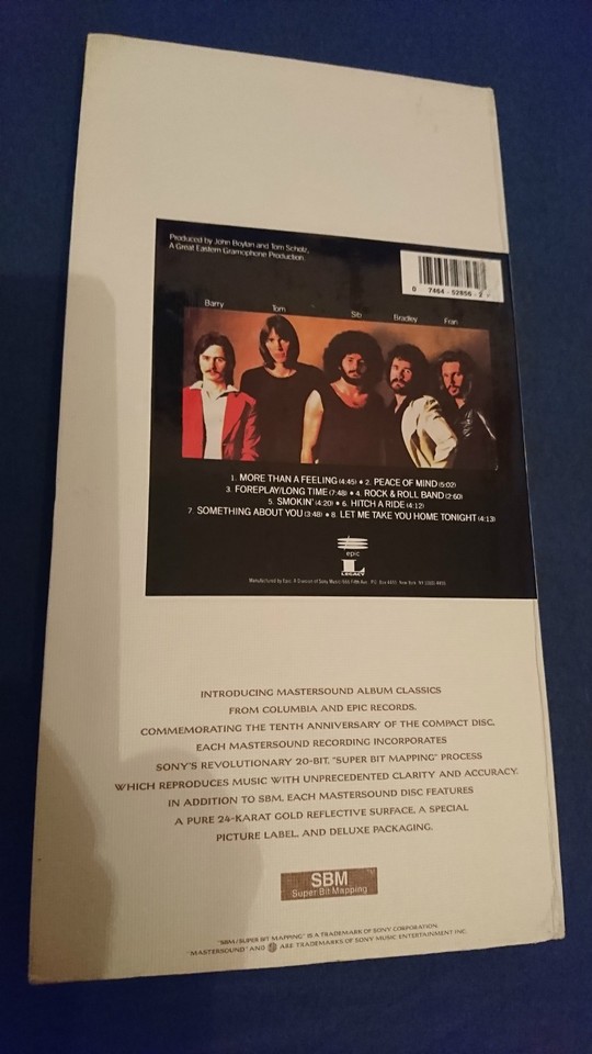 BOSTON - BOSTON - Mastersound -24Kt Gold CD like MFSL Longbox | eBay