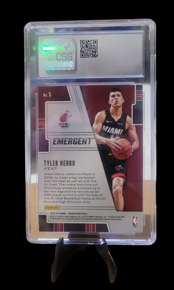 Tyler Herro Basketball Graded Card, Basketball Cards, Sport Cards | eBay