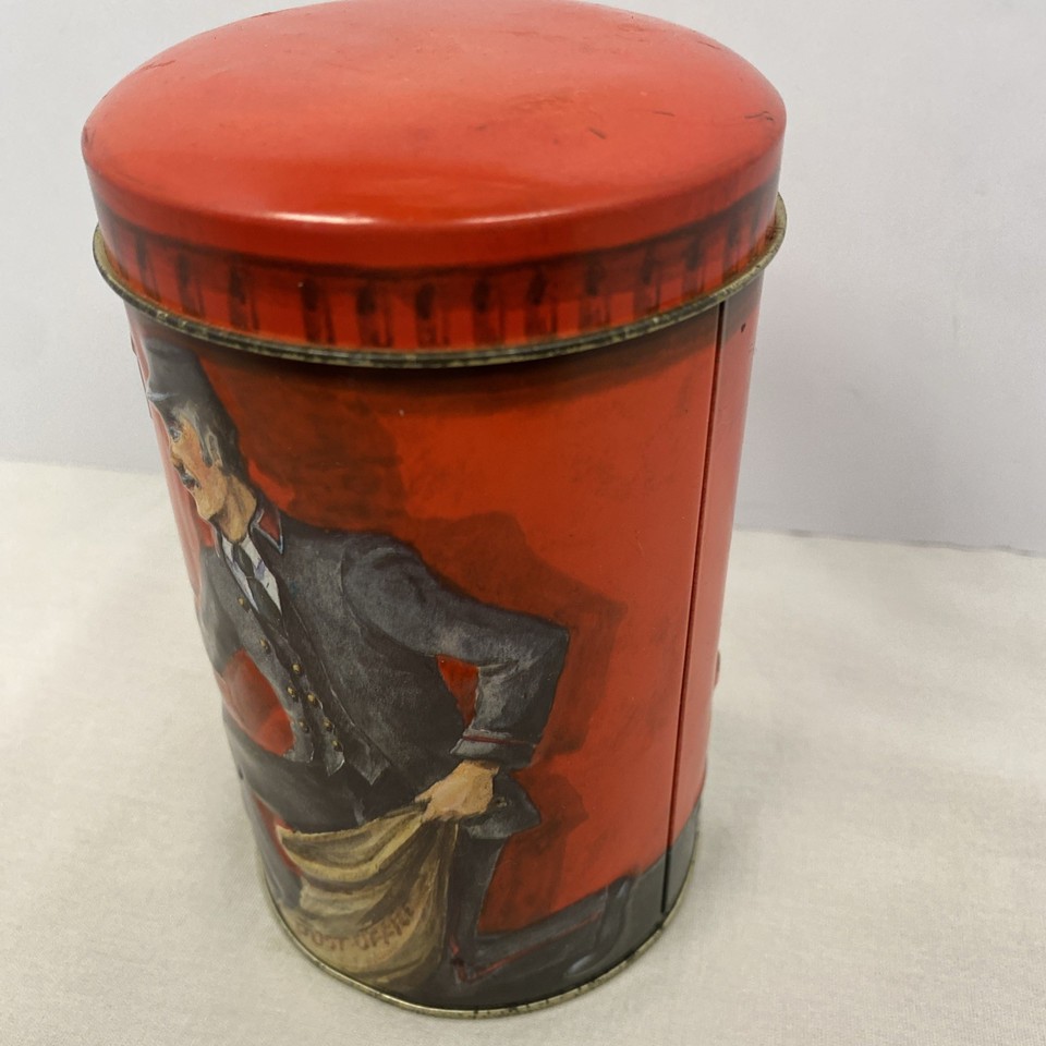 Churchills of London Toffee Heritage of England Post Box Tin Coin Bank ...