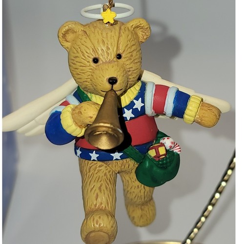 1990's VTG Applause Bears in Toyland Angel Teddy Ornament Blowing ...