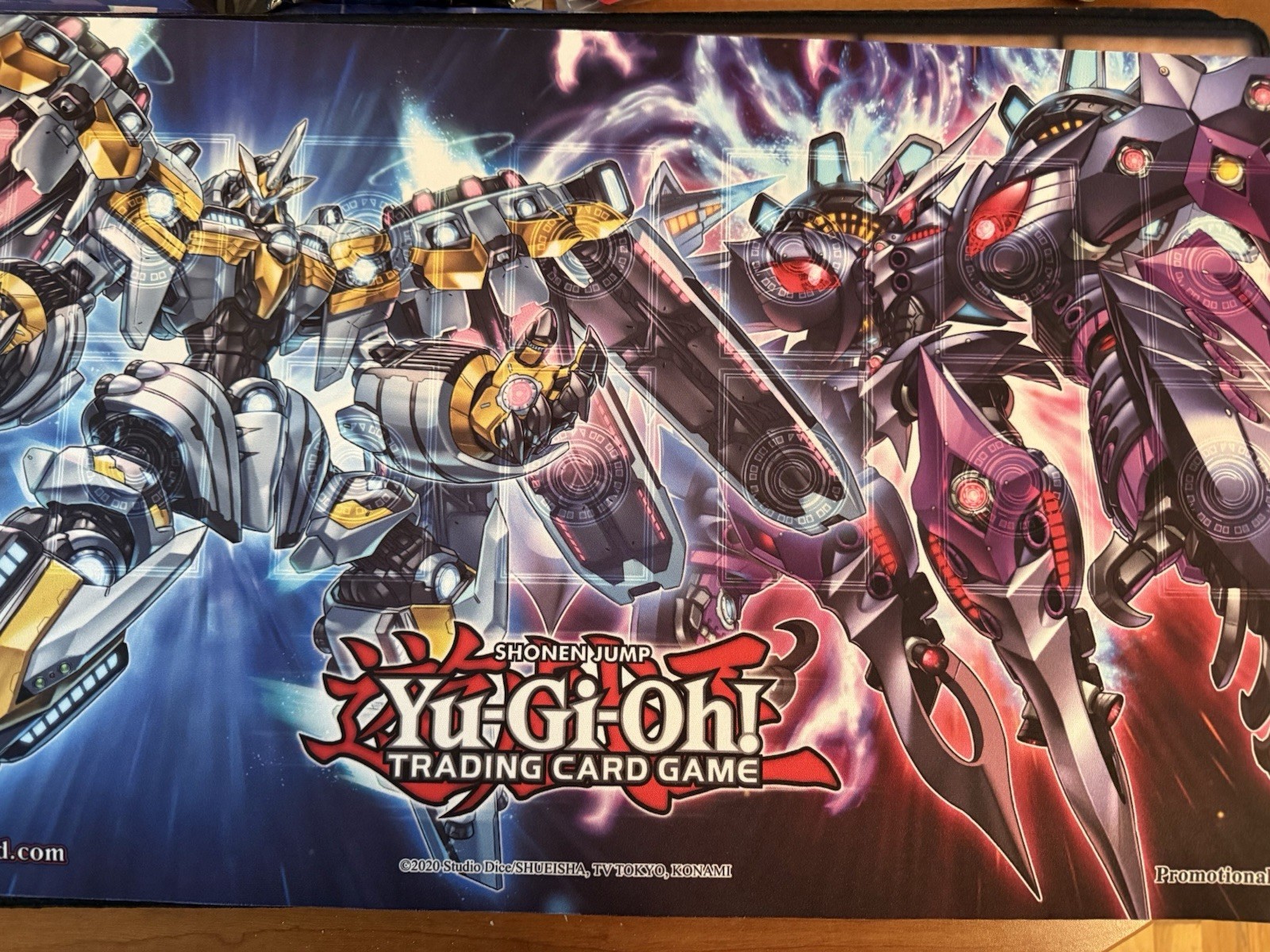 Official Konami Yugioh Genesys Celebration Zeus Typhon Playmat | eBay