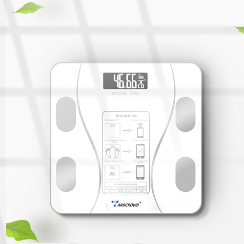 Smart Body Weight Scale Bluetooth Digital Bathroom Scale Body Fat BMI ...