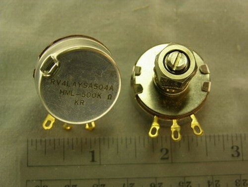MS Honeywell Clarostat RV4LAYSA504A 500K 2W 10% Linear Locking ...