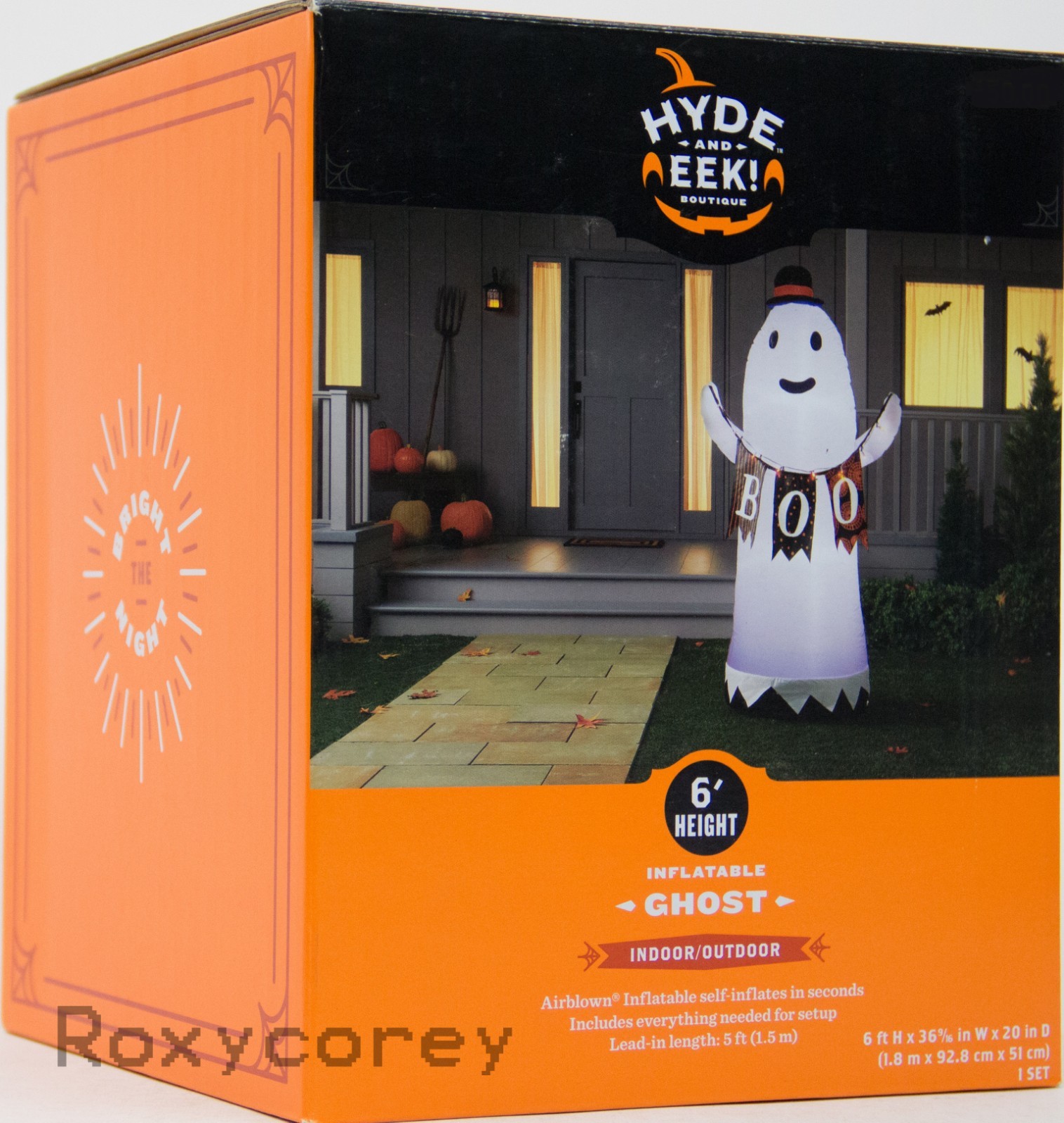 Halloween 6' Inflatable Boo Airblown - Hyde and EEK Boutique153 for ...