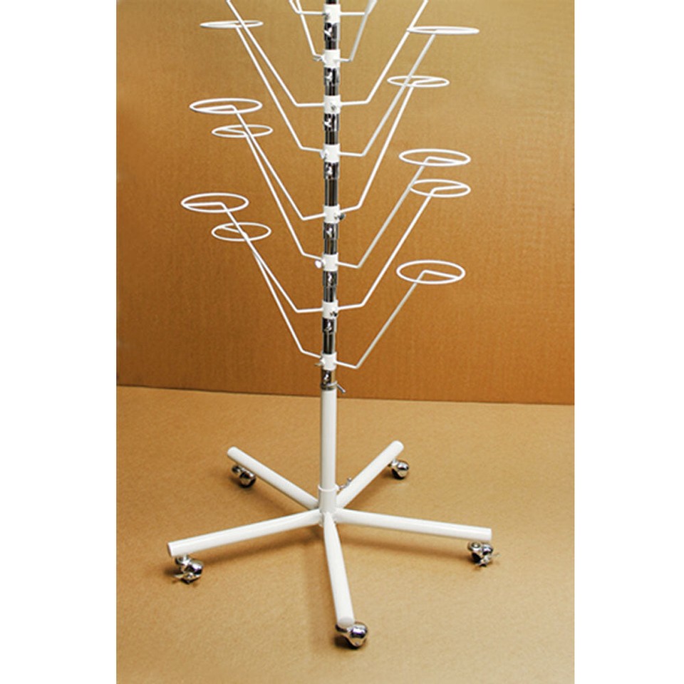 10 Layers Revolving Hat Floor Rack Hanger Retail Store Display Clothes ...