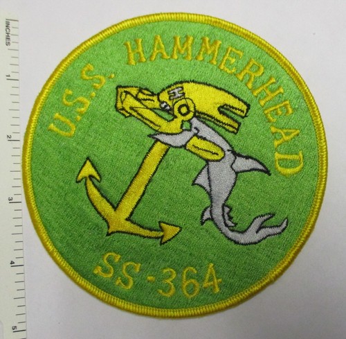 USS HAMMERHEAD SS-364 US NAVY SUBMARINE PATCH Japanese Made Vintage ...