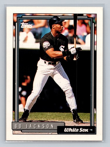 1992 Topps #290 Bo Jackson EX Chicago White Sox | eBay