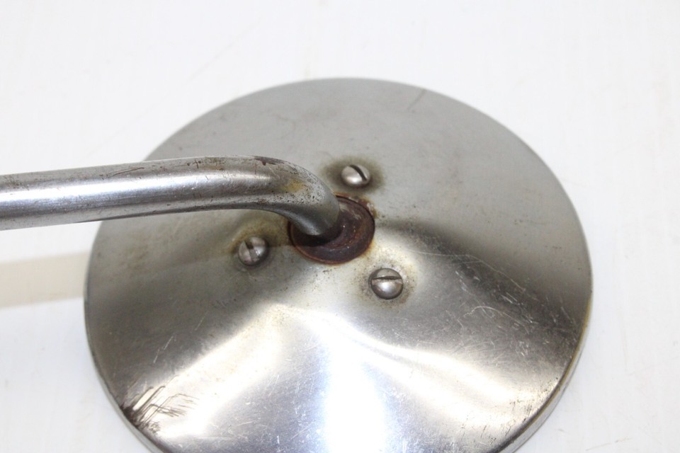 Harley-Davidson Panhead Knucklehead Flathead Round Stem Mirror Blue ...